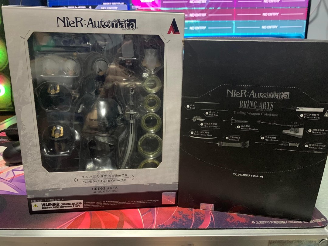 Bring Arts Action Figure Nier Automata 2B + Weapon Set, Hobbies & Toys ...