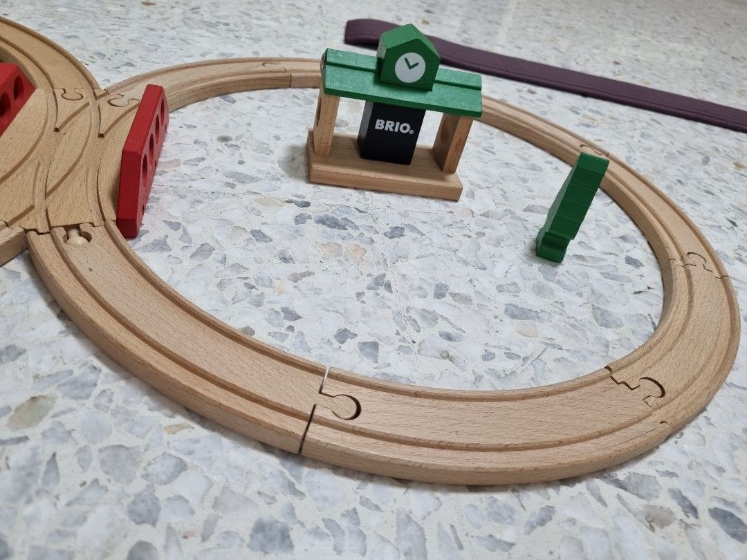 Brio Train Tracks with IKEA train, Hobbies & Toys, Toys & Games on ...