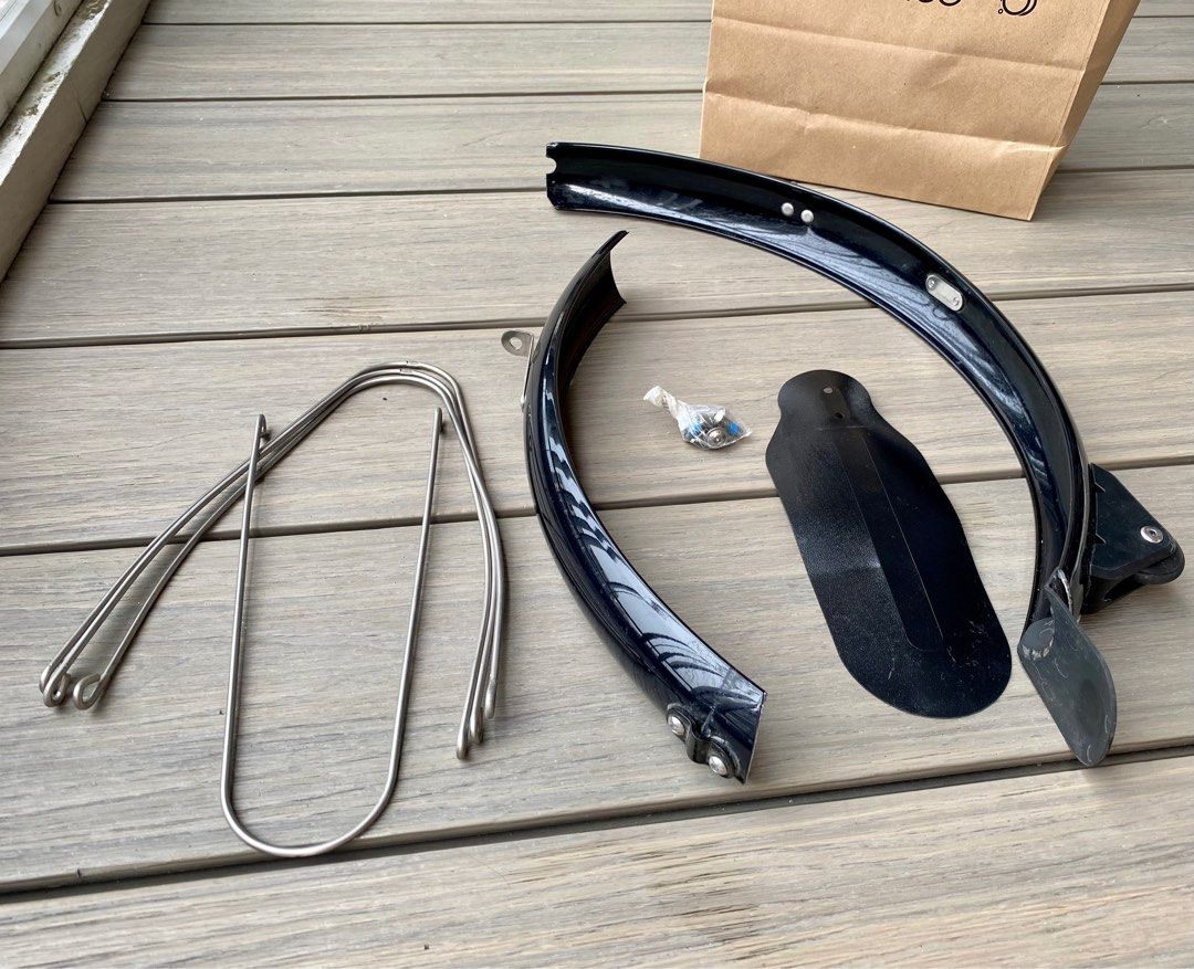 Brompton T line mudguard/fender, Sports Equipment, Bicycles & Parts ...