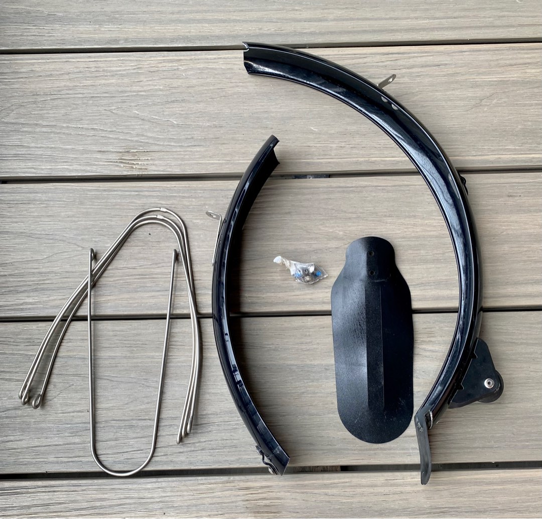 Brompton T line mudguard/fender, Sports Equipment, Bicycles & Parts ...