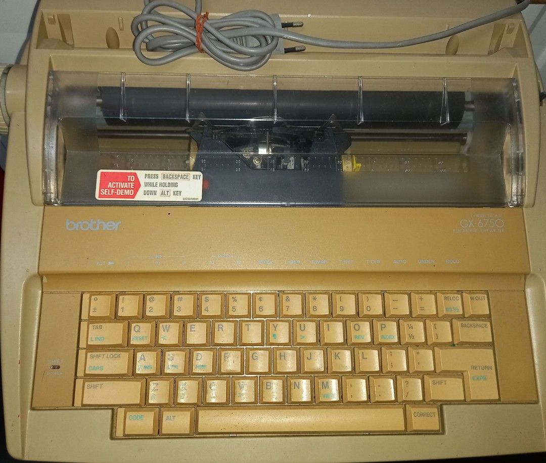 Brother Electric Typewriter, Computers & Tech, Office & Business ...