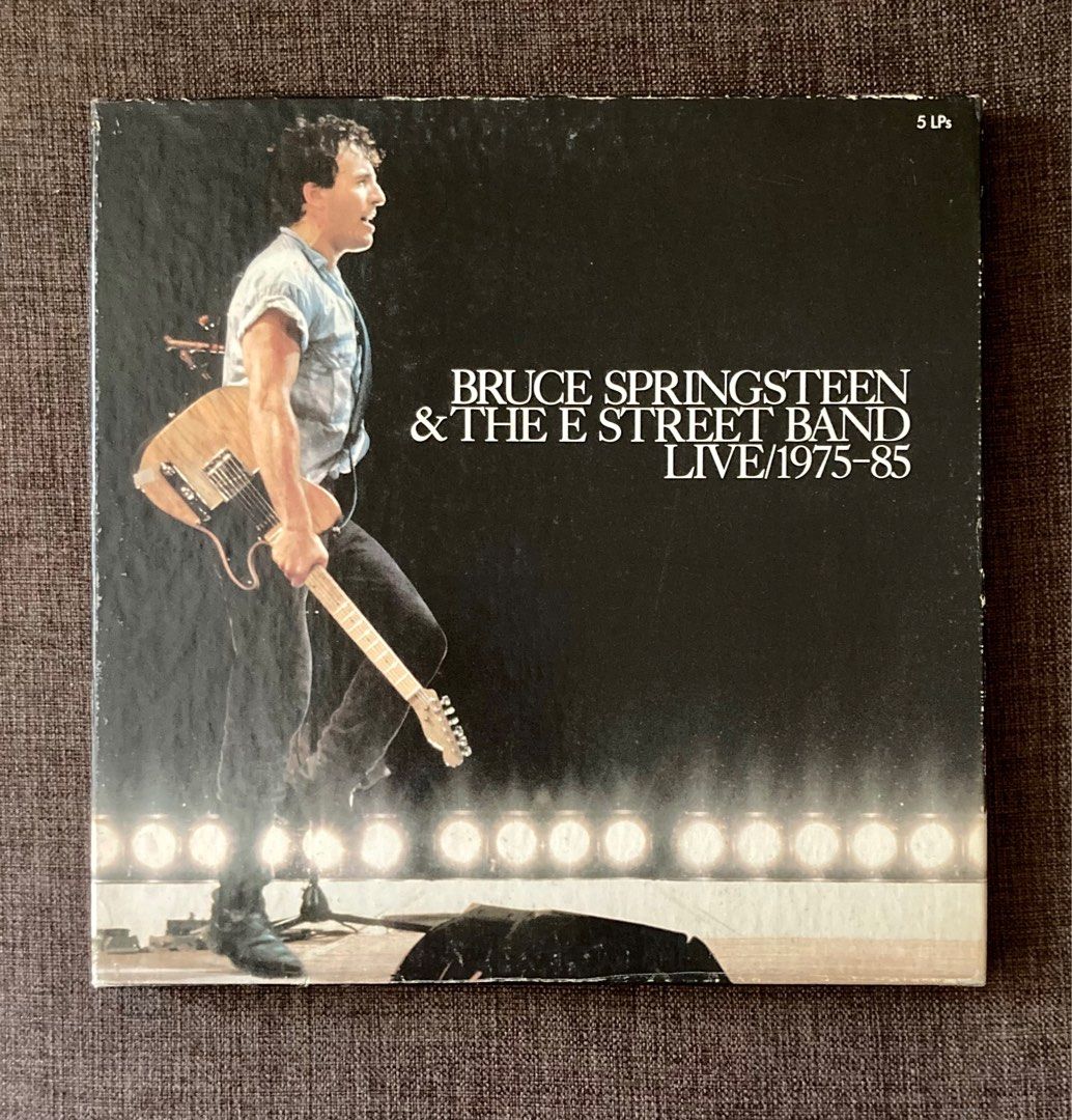 Bruce Springsteen Live 5 LP vinyl records, Hobbies & Toys, Music ...