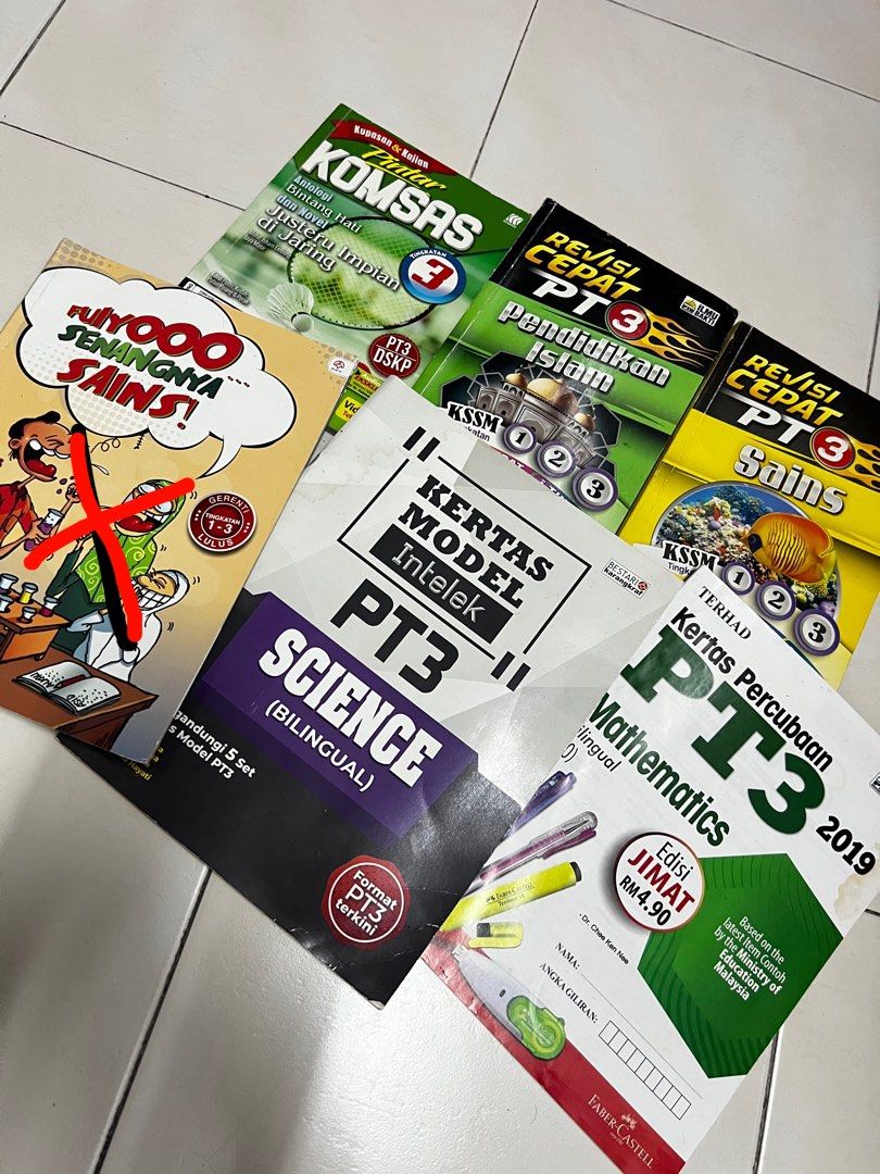 Buku Revisi PT3 Sains, Pendidikan Islam, Komsas Bintang Hati ...