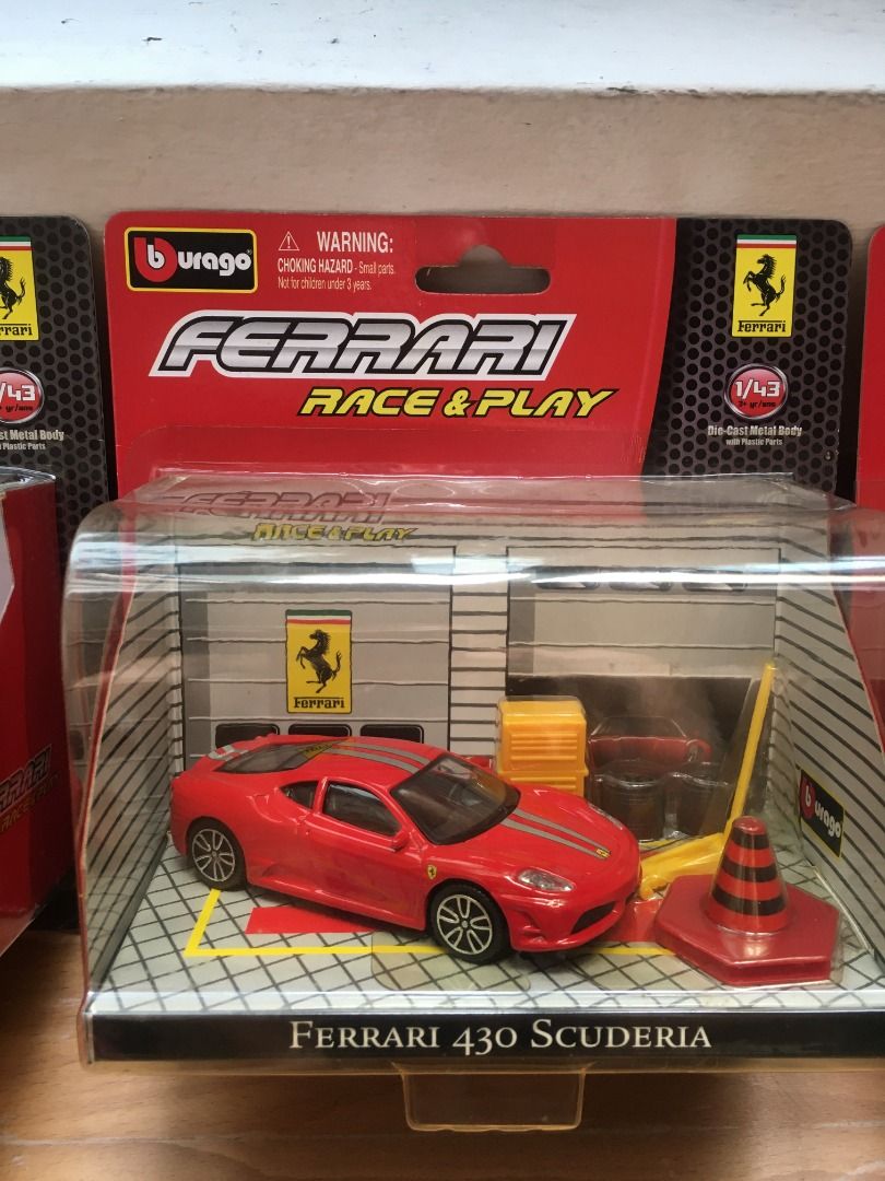 Ferrari 'Race & Play' series (6 different cars to choise), Hobbies ...