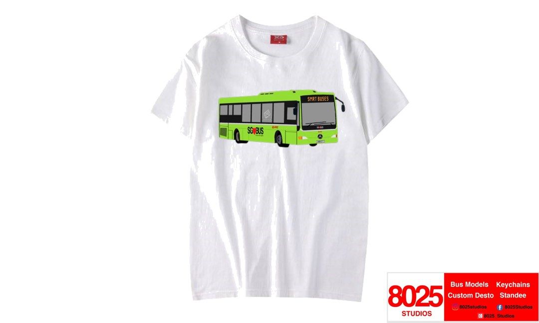 Bus Design T Shirt, Men's Fashion, Tops & Sets, Tshirts & Polo Shirts ...