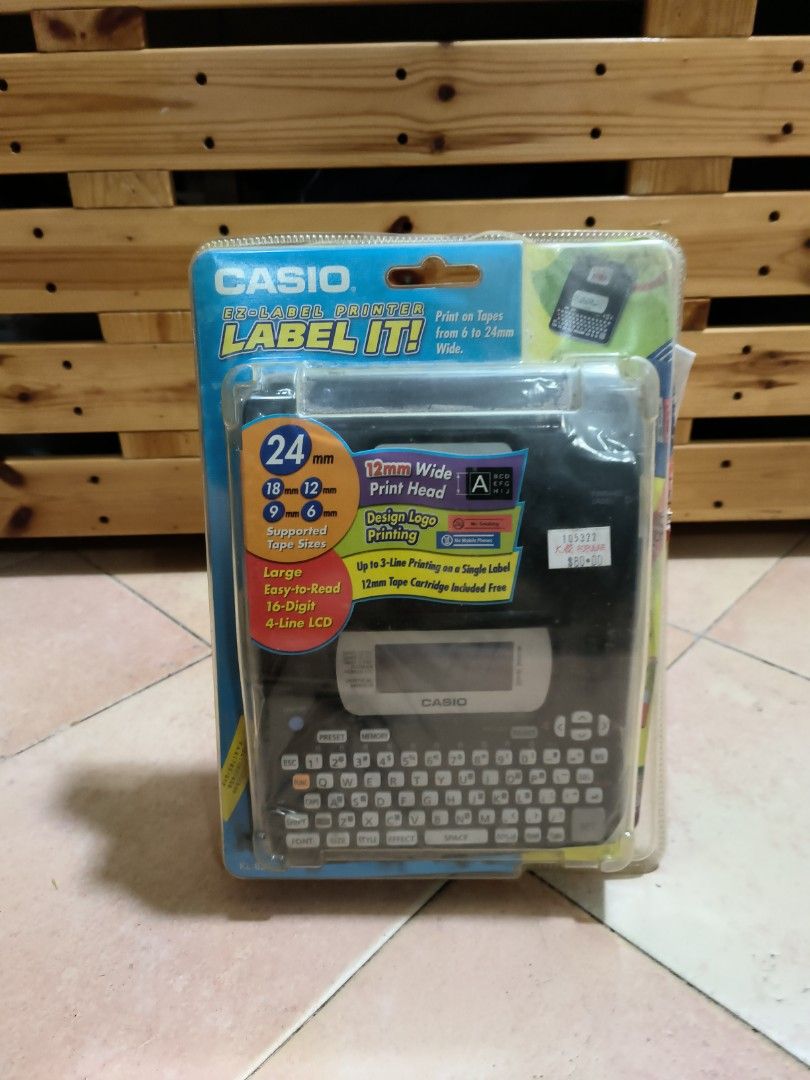 Casio EZ-Label Printer, Computers & Tech, Printers, Scanners & Copiers ...