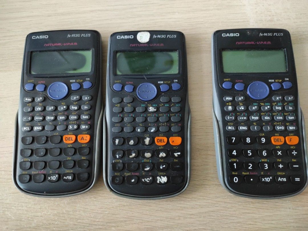 Casio Scientific Calculator fx-96 SG PLUS, Hobbies & Toys, Stationery ...