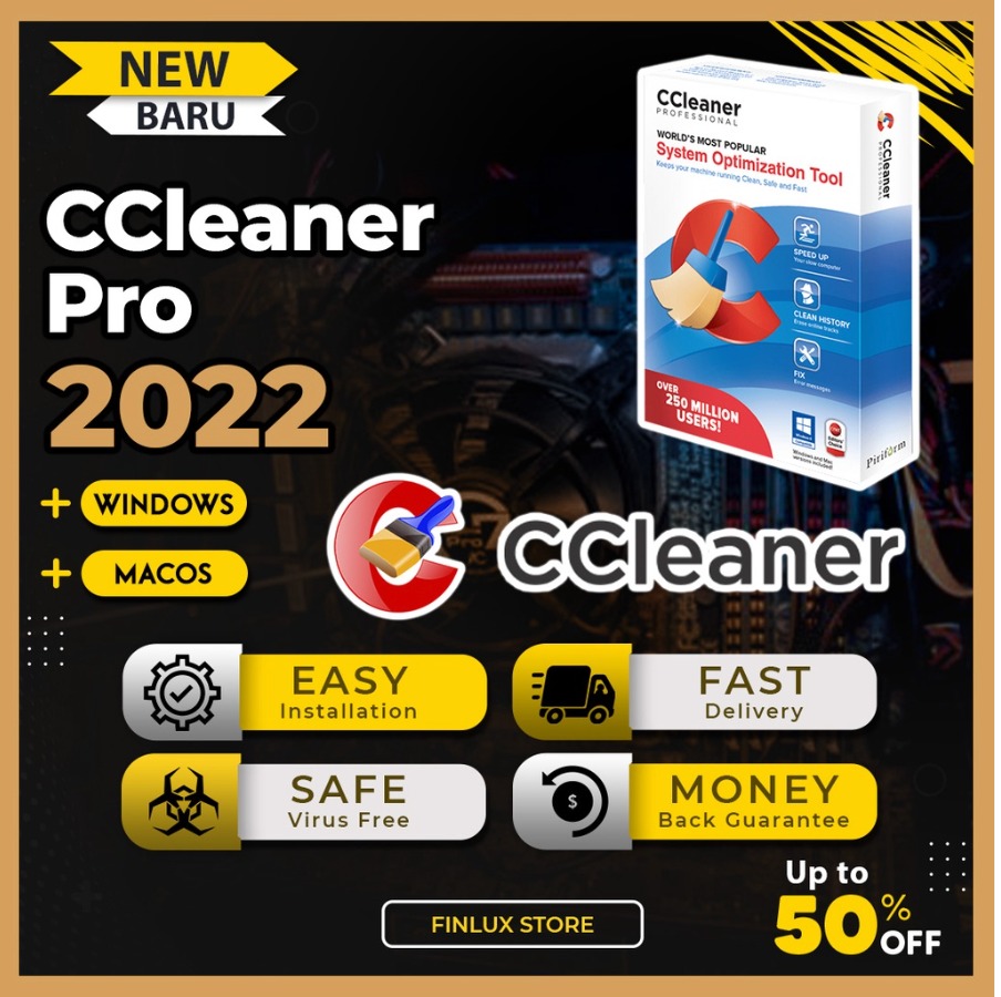 CCleaner Full Version Professional 2022 Lifetime For Win & McOS ...