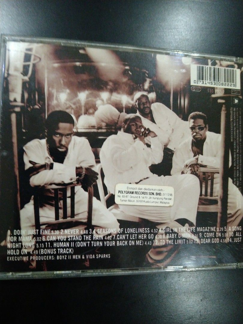 CD Boyz II Men - Evolution, Hobbies & Toys, Music & Media, CDs & DVDs ...