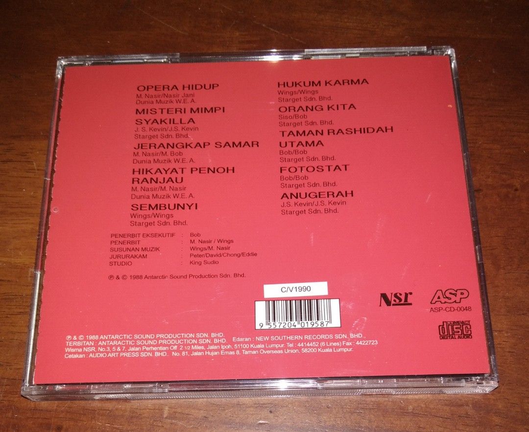 CD Wing ORI dari SRC, Hobbies & Toys, Music & Media, CDs & DVDs on ...