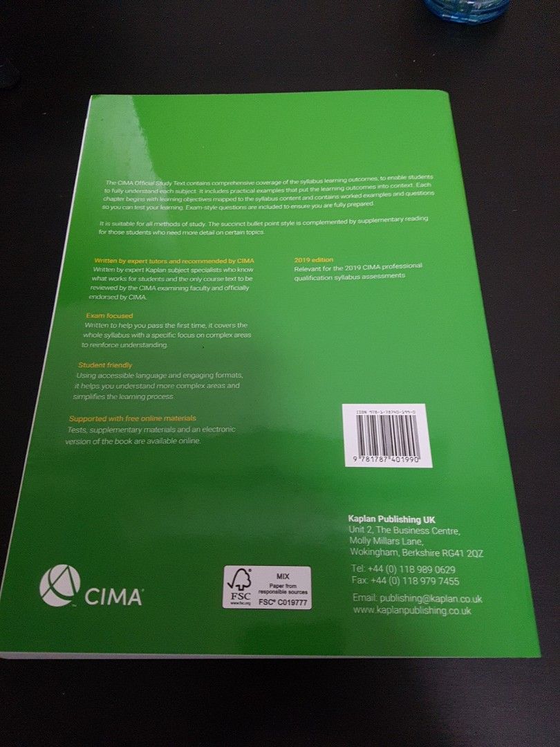 CIMA - F1 official textbook, Hobbies & Toys, Books & Magazines ...