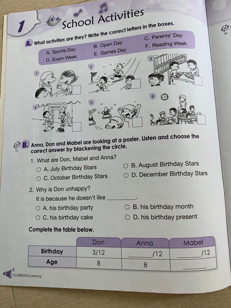 Classroom Champion Primary Listening 3A, 興趣及遊戲, 書本 & 文具, 教科書 - Carousell