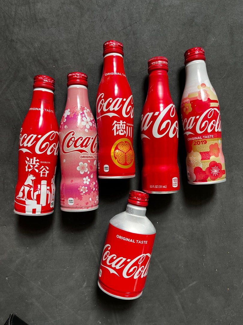 Coca-cola japan bottles limited edition, Hobbies & Toys, Memorabilia ...