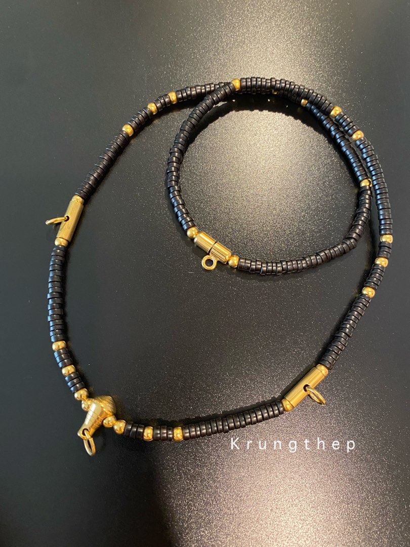 Coconut Shell Thai Amulet Necklace (3+1 hooks) Free Mailing, Hobbies ...