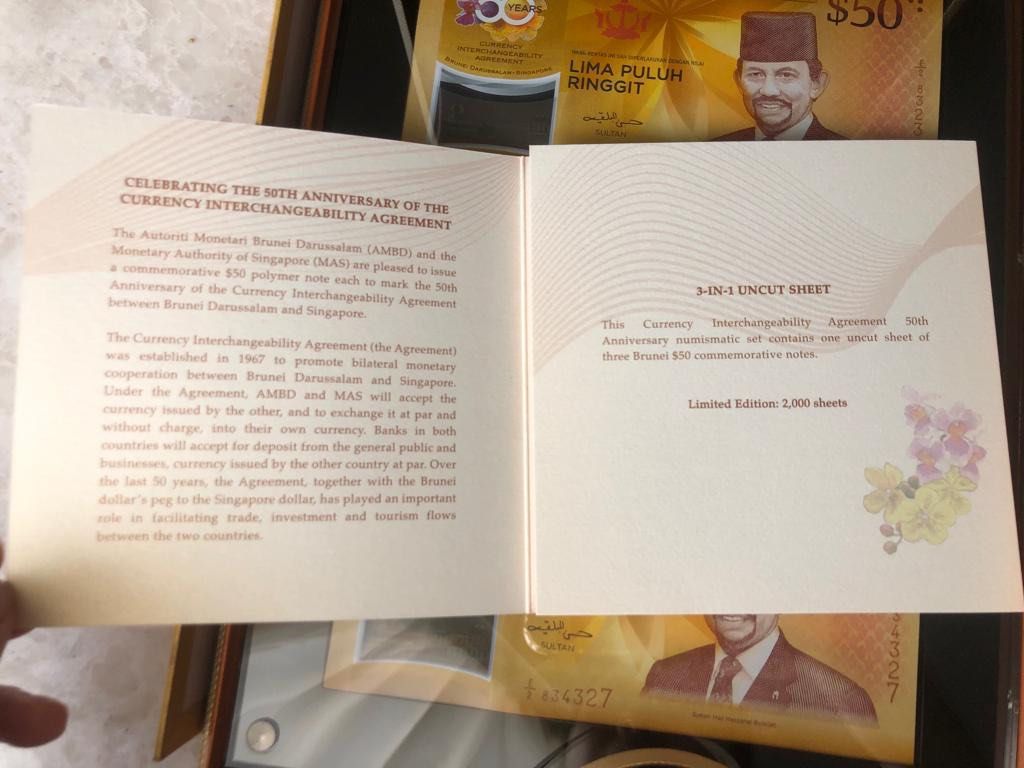 Limited Edition - Commemorative Notes (Brunei), Hobbies & Toys ...