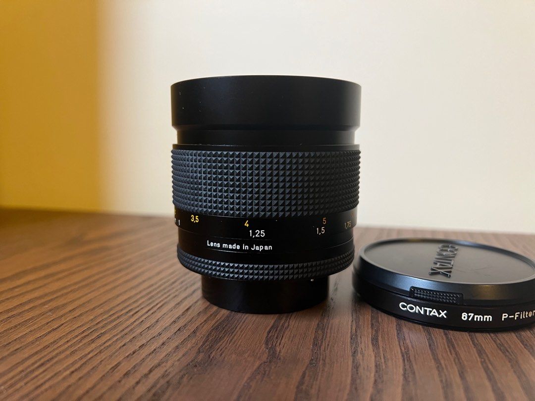 Contax Carl Zeiss Planar 85mm f/1.4 T* CY Mount C/Y Contax / Yashica, 攝影器材, 鏡頭及裝備 - Carousell