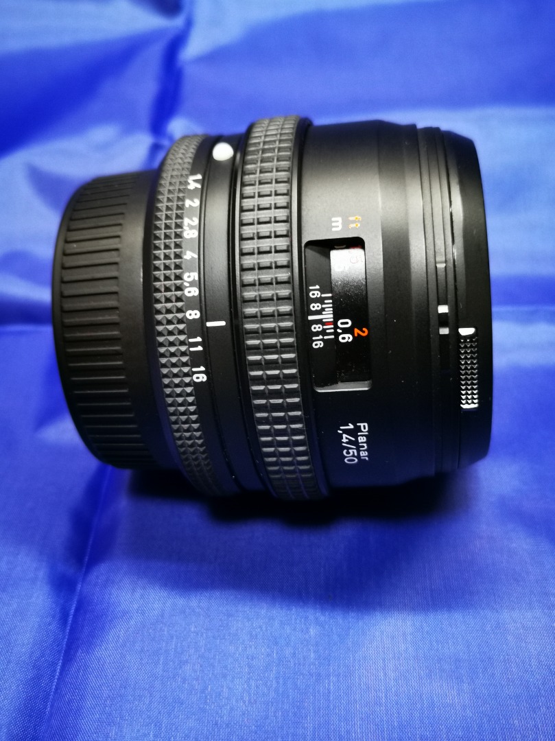 Contax N Carl Zeiss T* Planar 50mm F1.4, Photography, Lens & Kits on ...