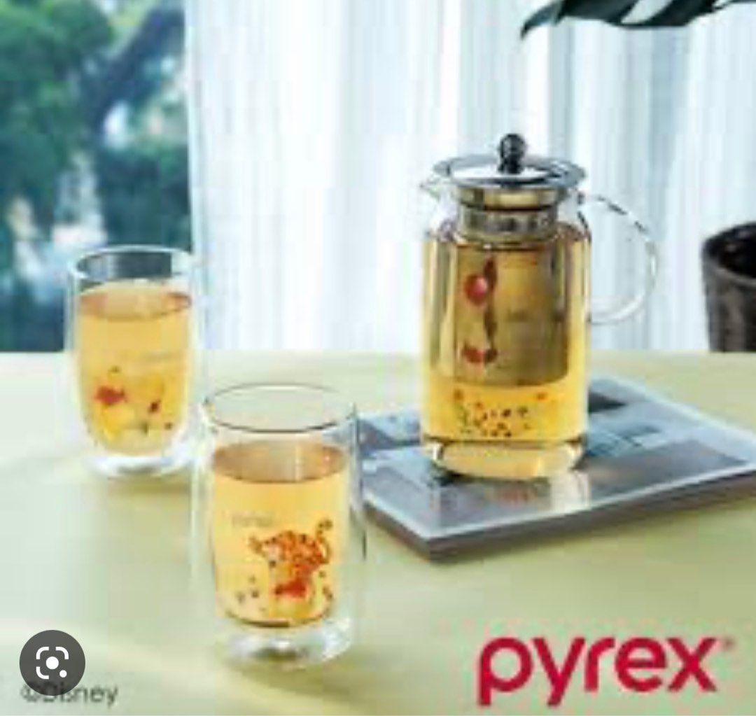 Corelle Winnie the Pooh Pyrex Tea Set, TV & Home Appliances, Other Home ...