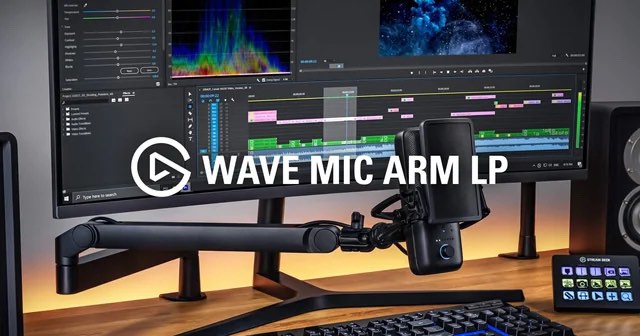 Corsair Wave Mic Arm LP, Audio, Microphones on Carousell