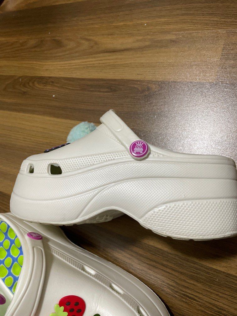 Crocs 6cm height, Women's Fashion, Footwear, Wedges on Carousell