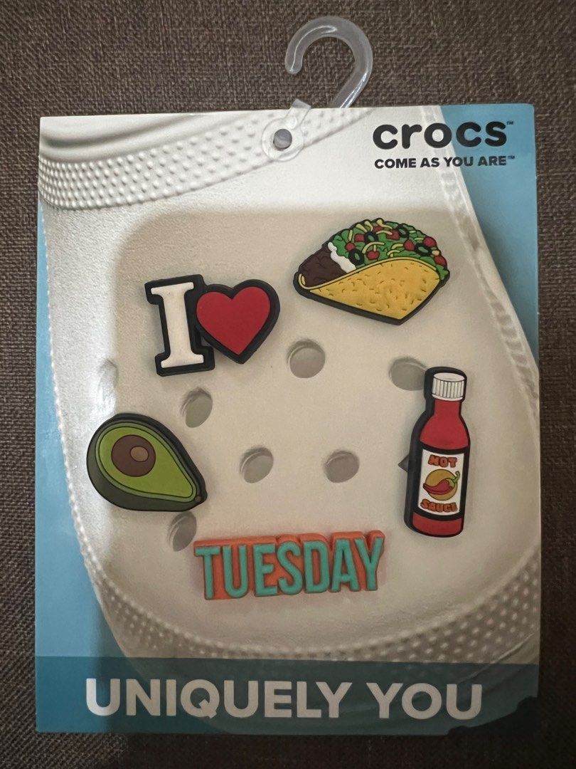 Crocs Jibbitz Taco Tuesday Pack, Men's Fashion, Footwear, Shoe inserts ...