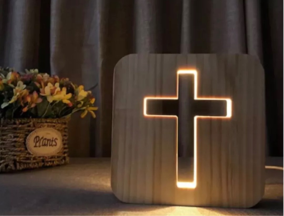 Cross LED, Furniture & Home Living, Lighting & Fans, Lighting on Carousell