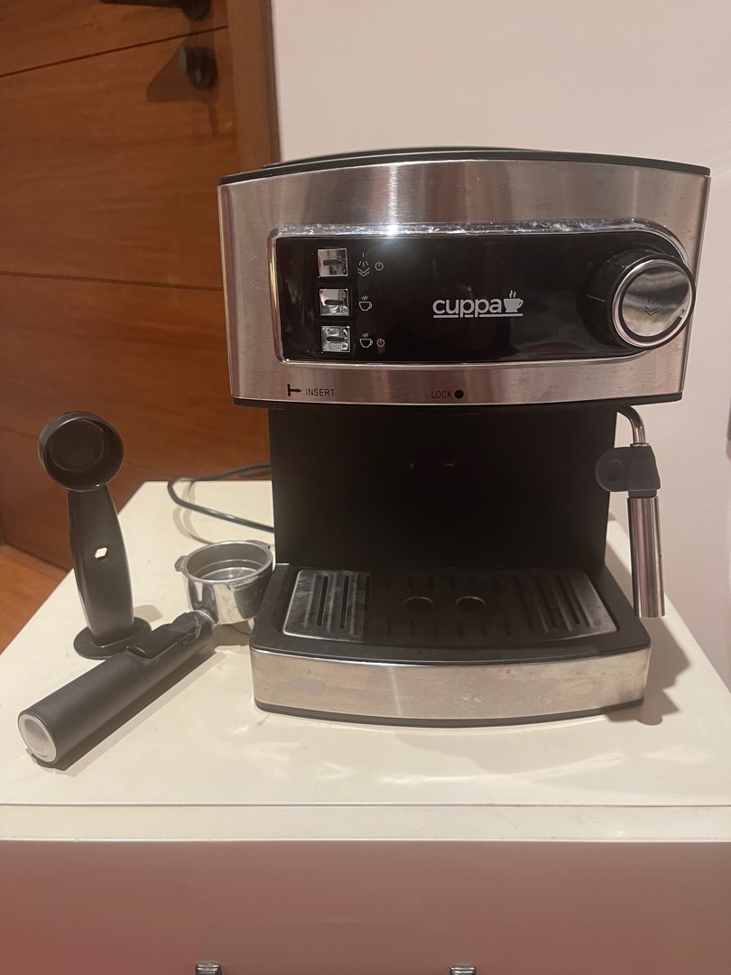 Cuppa CEM-101 20" bar Personal Espresso Machine Coffee Maker with Steam ...