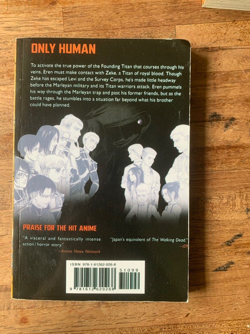 Demon slayer manga and attack on titan manga, Hobbies & Toys, Books & Magazines, Comics & Manga ...