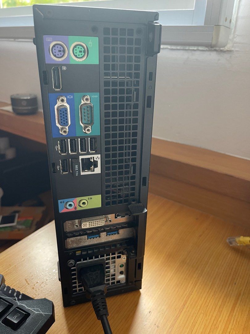 DESKTOP Computer PC , Dell Optiplex CPU+ Monitor+Gaming Keyboard/Mouse ...