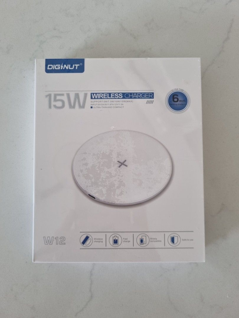 Diginut Wireless Charger 15W, Mobile Phones & Gadgets, Mobile & Gadget ...