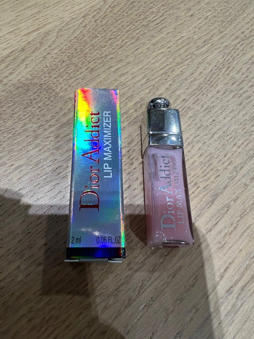 Dior mini lip maximiser in pink, Beauty & Personal Care, Face, Makeup ...