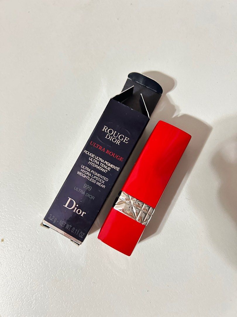 Dior Ultra Rouge 999, Beauty & Personal Care, Face, Makeup on Carousell