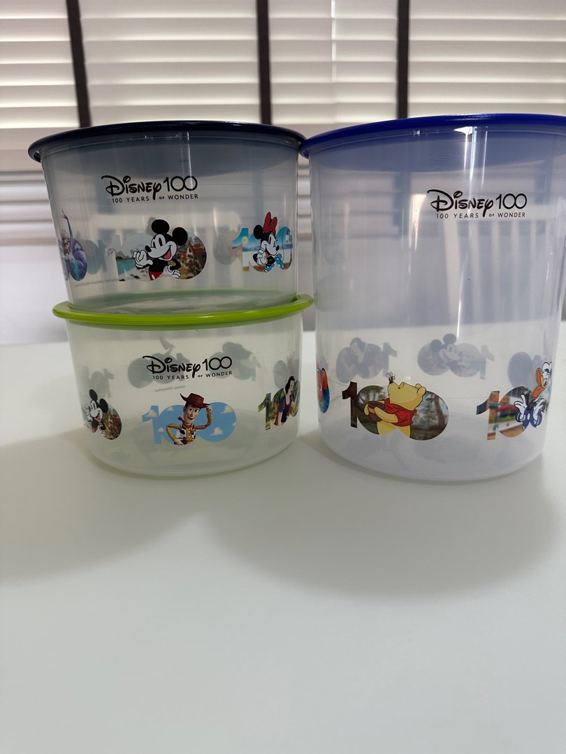 Disney tupperware, Furniture & Home Living, Kitchenware & Tableware ...