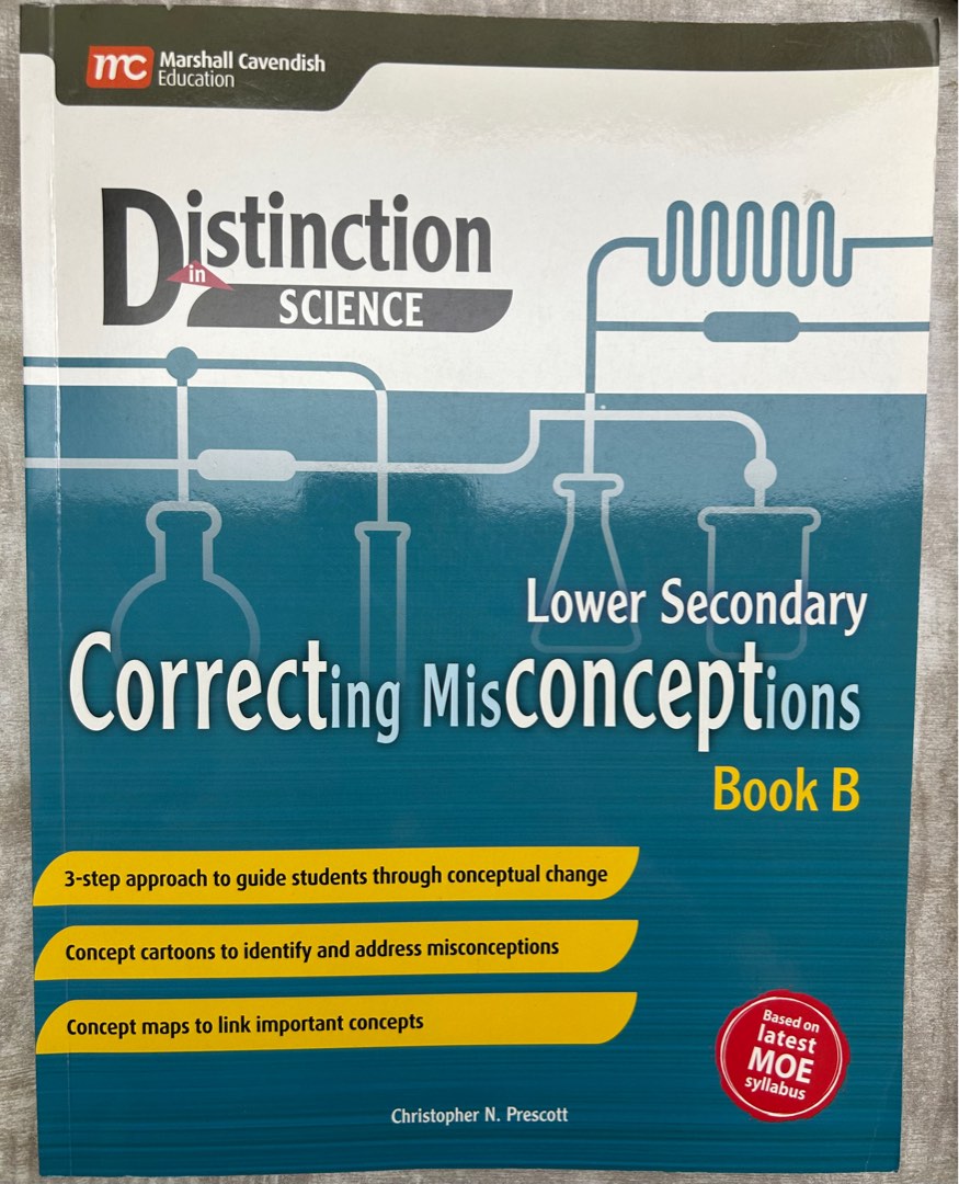 Distinction in Science : Correcting Misconceptions Lower Secondary Book ...
