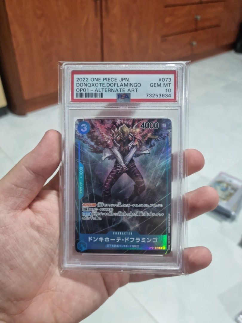 Donquixote Doflamingo SR AA PSA 10 | Pirate | Seven Warlord | PSA Slab ...