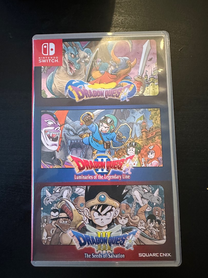 Dragon Quest 1+2+3 Collection Nintendo Switch, Video Gaming, Video ...