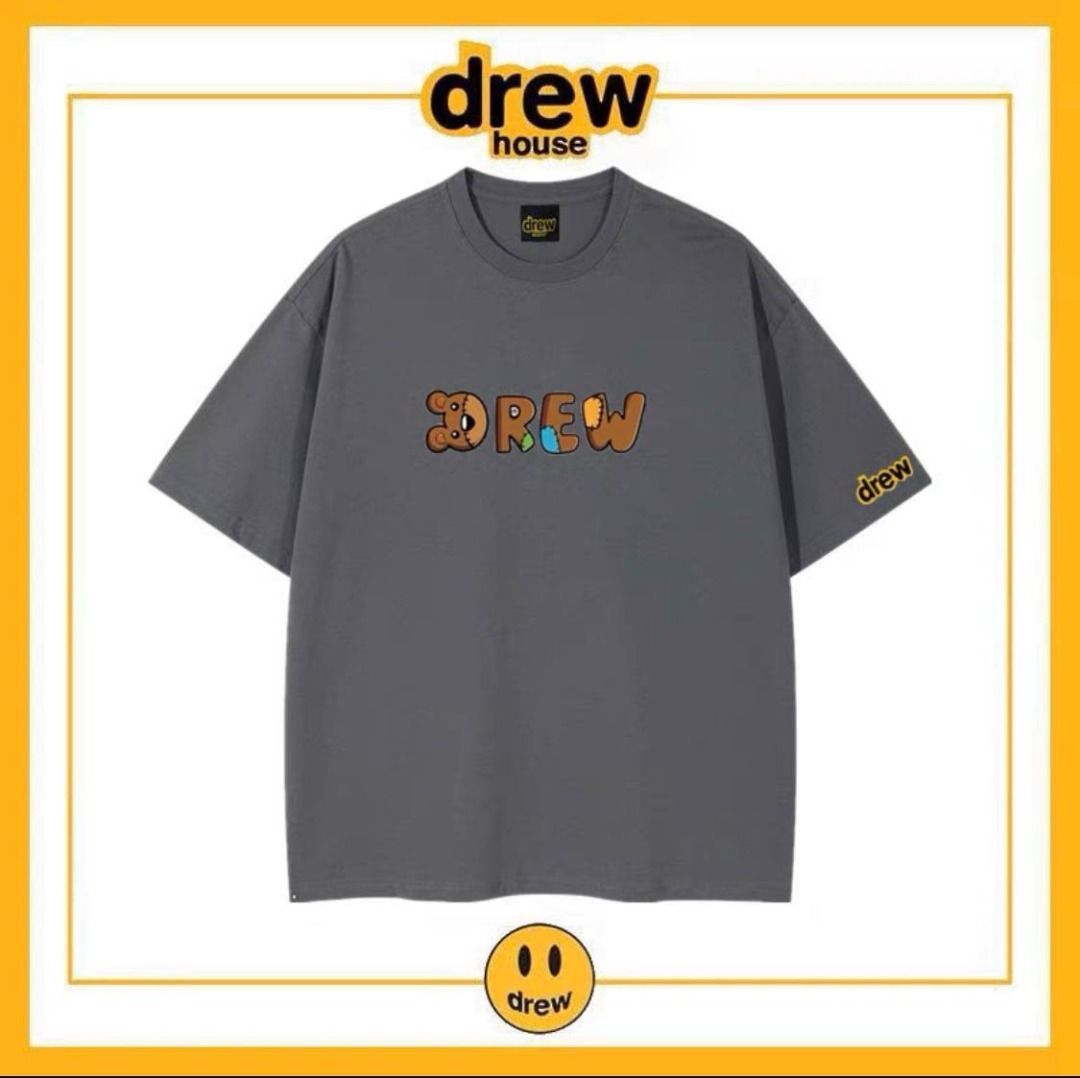 DrewHouse Bear Logo Tee, Men's Fashion, Tops & Sets, Tshirts & Polo ...