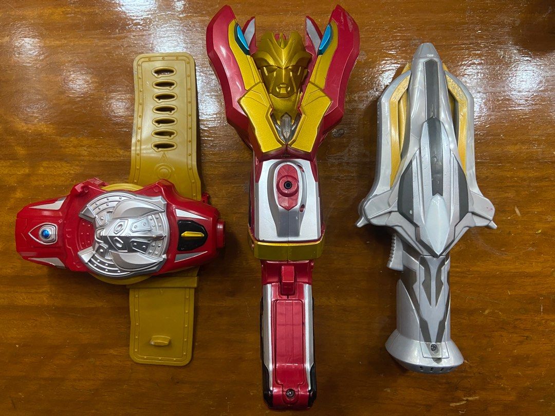 Dx ultraman ginga spark + victory lancer + strium brace (set), Hobbies ...