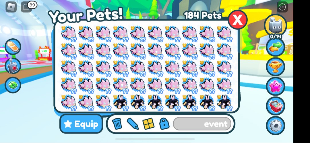 Easter event pets |Pet simulator x| PSX, Video Gaming, Video Games ...