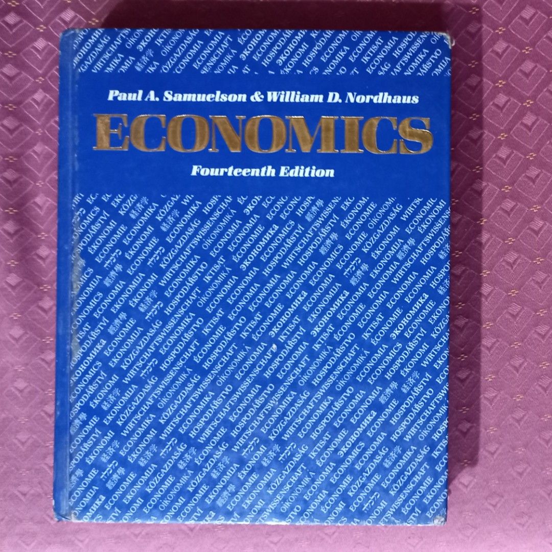 Economics by Samuelson and Nordhaus 14th Edition, Hobbies & Toys, Books ...