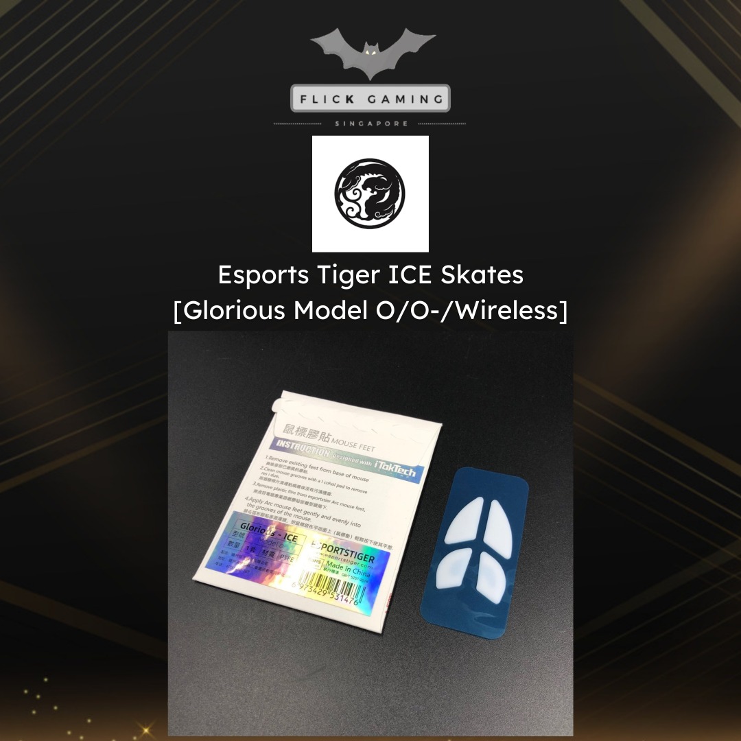 Esports Tiger ICE Mouse Skates [Glorious Model O/O-/Wireless ...