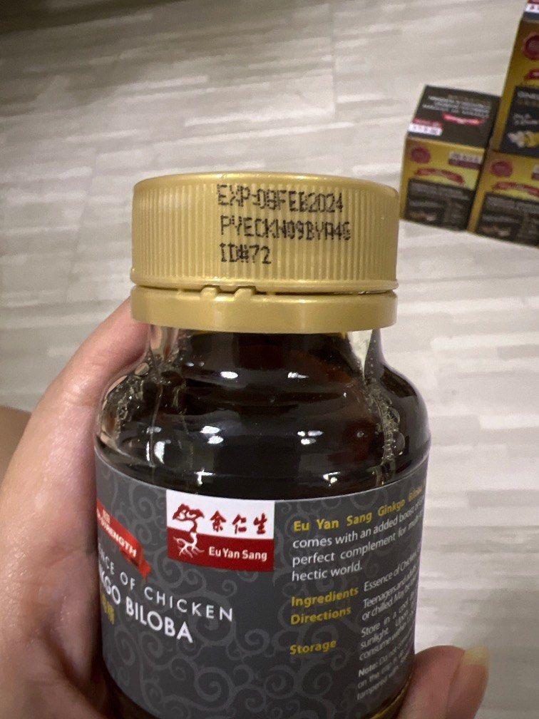 Eu yan SeNg chicken and fish essence, Health & Nutrition, Health ...