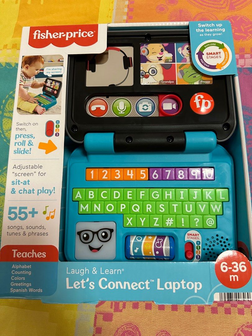 Fisher Price Laptop, Hobbies & Toys, Toys & Games on Carousell