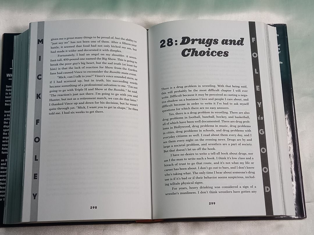 Foley is Good And The World Is Faker Than Wrestling Mick Foley Book by ...