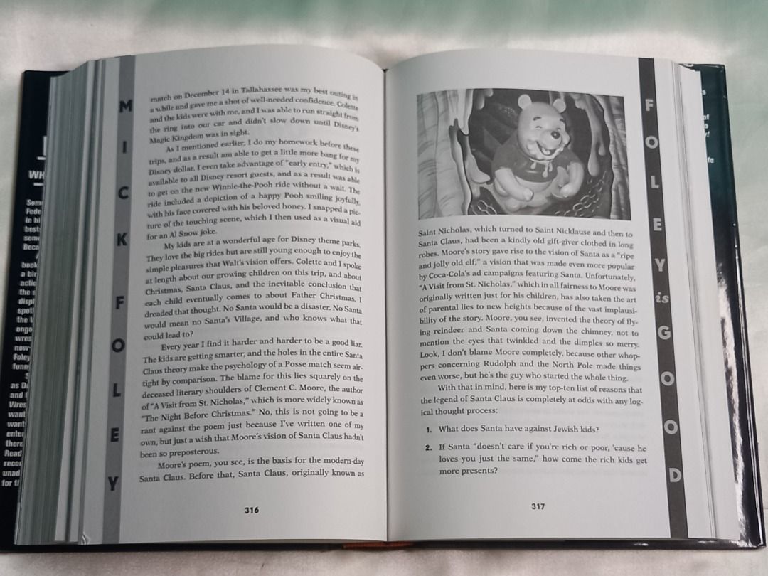 Foley is Good And The World Is Faker Than Wrestling Mick Foley Book by ...