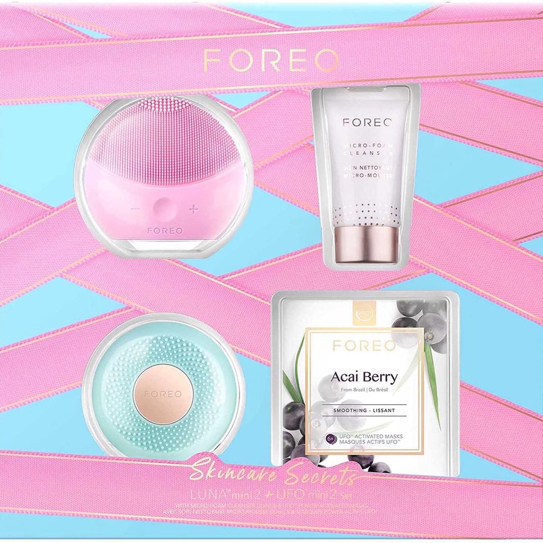 Foreo Skincare Set （洗面機 luna mini 2、面膜機 ufo mini 2） 美容 Facial 代購, 美容 ...