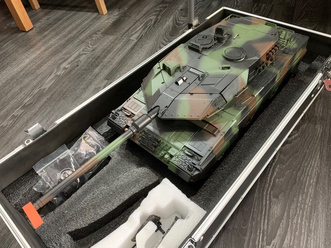 Full metal 1/16 scale RC Leopard 2A6 RTR, Hobbies & Toys, Toys & Games ...