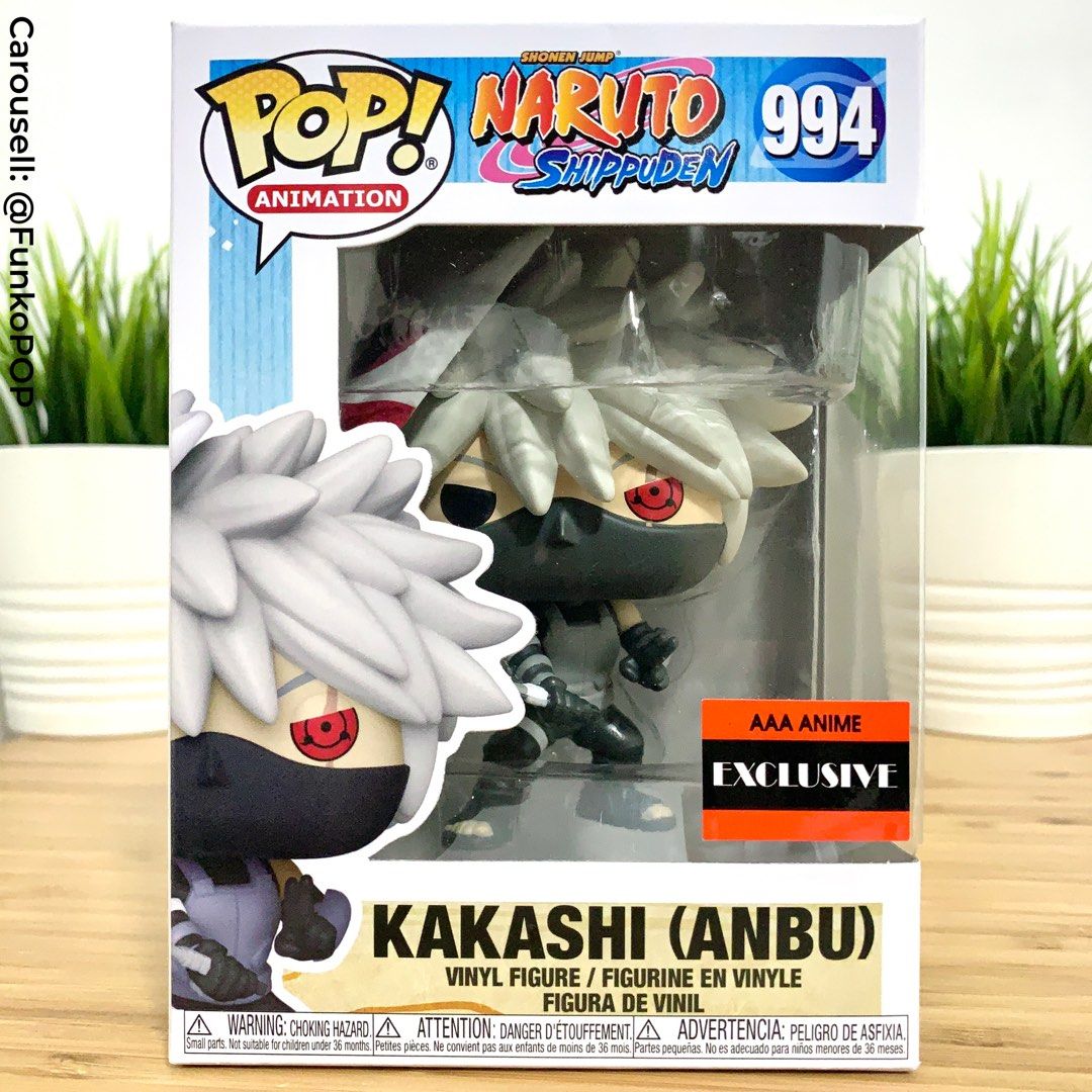 Funko Pop Naruto Shippuden Kakashi Anbu AAA Exclusive, Hobbies & Toys ...
