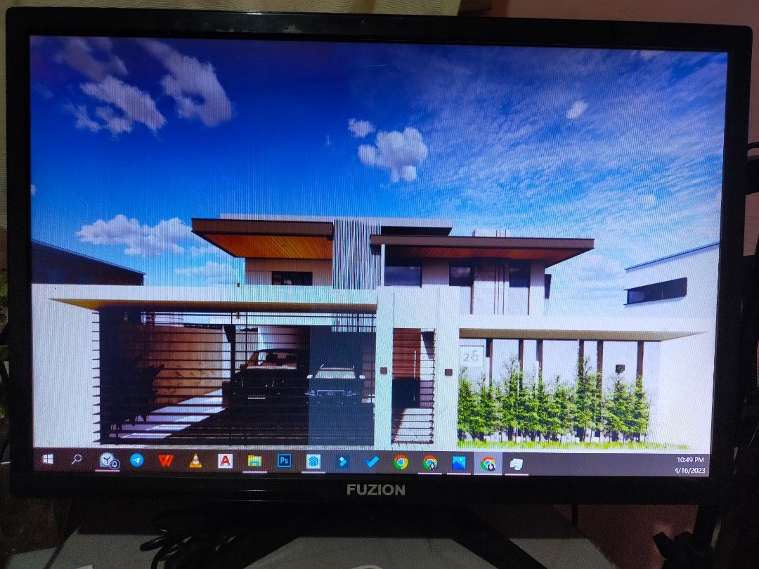 Fuzion 19" 1080p 75hz monitor, Computers & Tech, Parts & Accessories ...