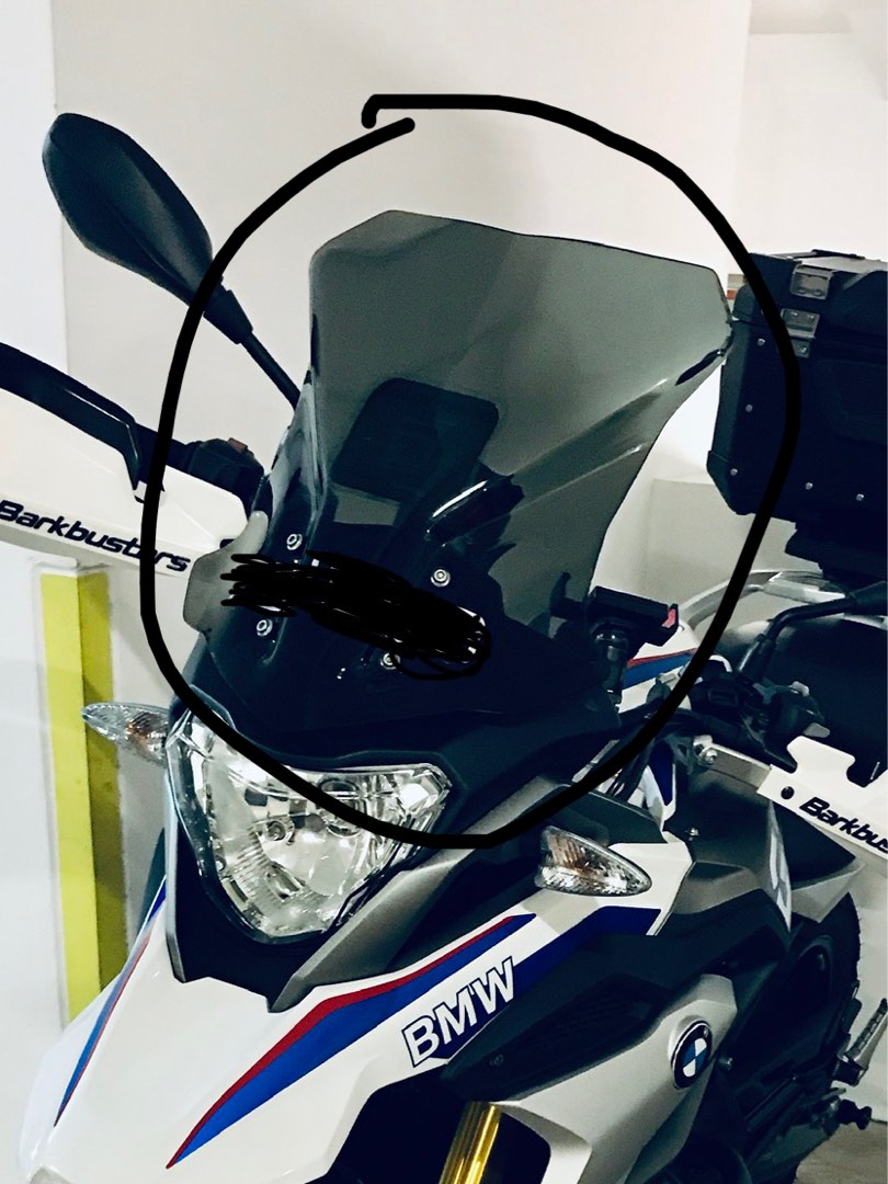 Motorcycle G310GS Windscreen / windshield, Motorcycles, Motorcycle ...
